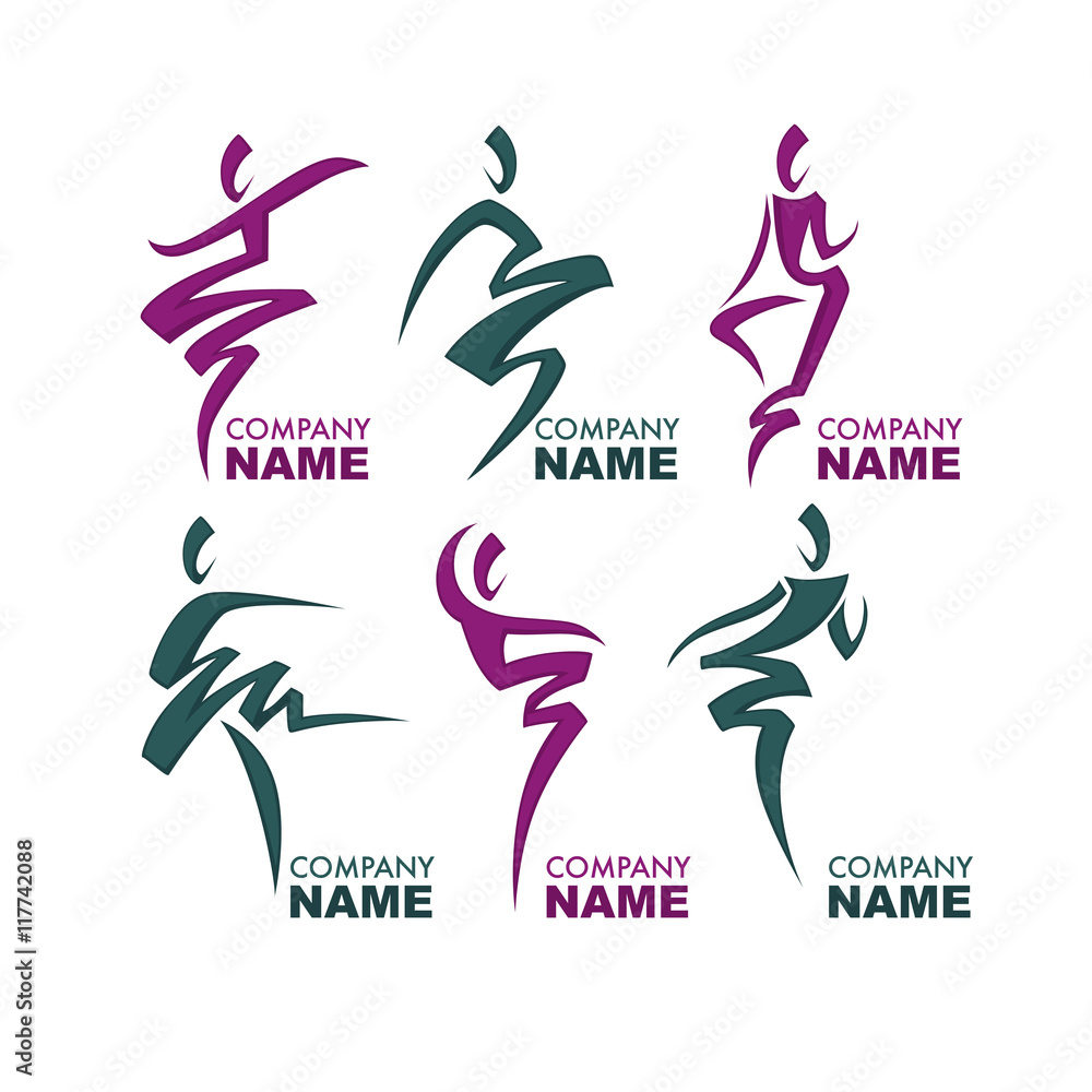 Abstract Dancer Silhouette