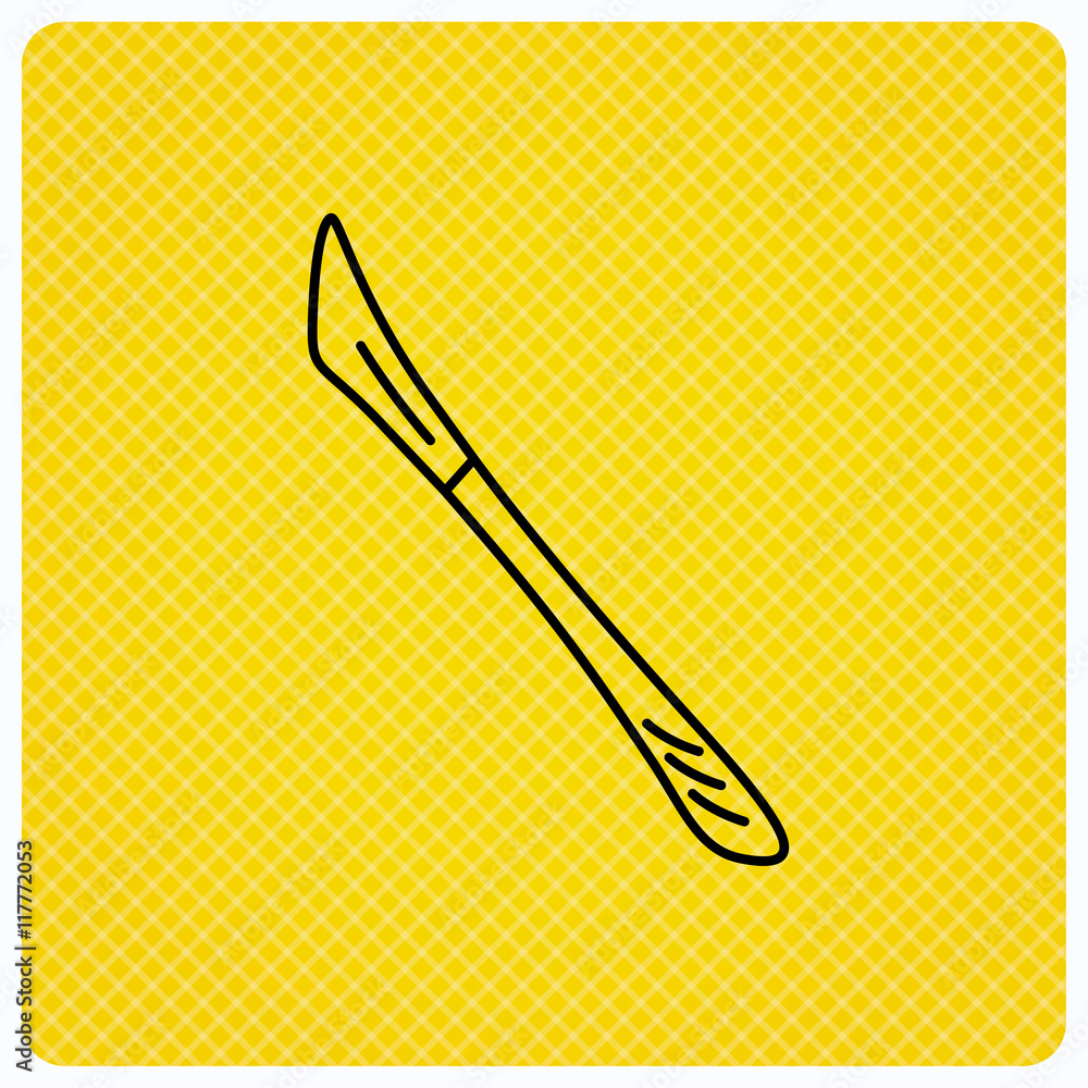 Scalpel icon. Surgeon tool sign. Stock Vector | Adobe Stock