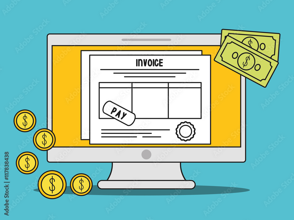 Invoice Computer Clip Art