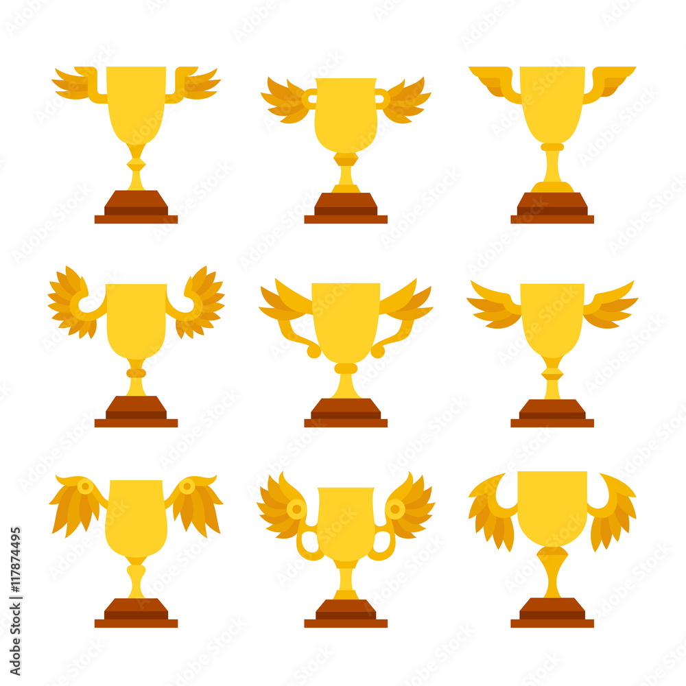 Winners cup. Stock Vector | Adobe Stock