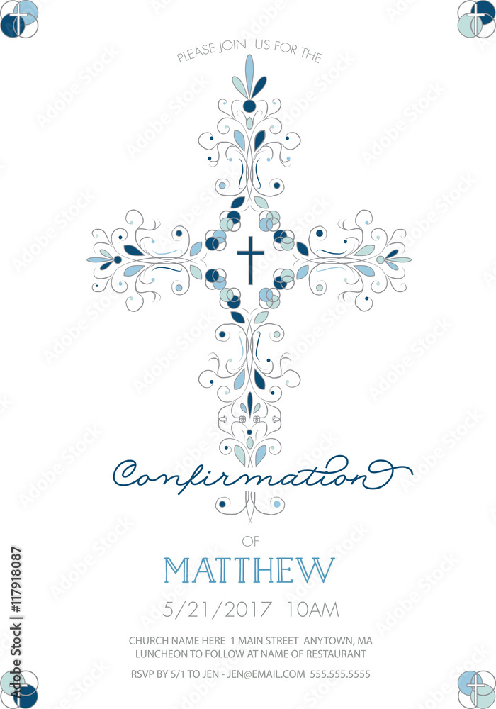 Boys Confirmation, Baptism, or Christening, or First Holy Communion ...
