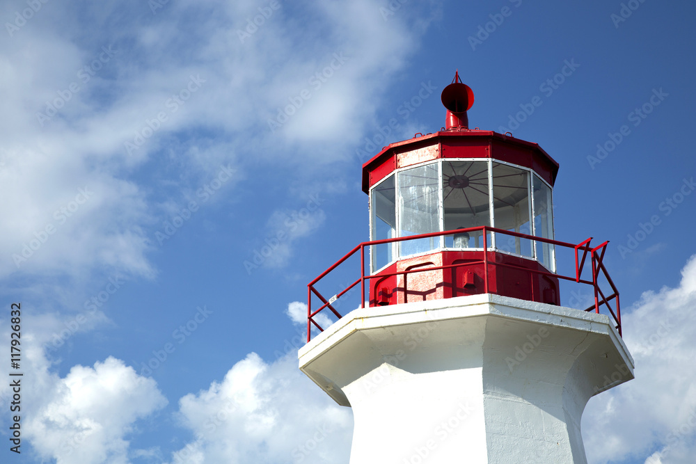 Cap gaspe lighthouse in Gaspesie, Quebec Photos | Adobe Stock