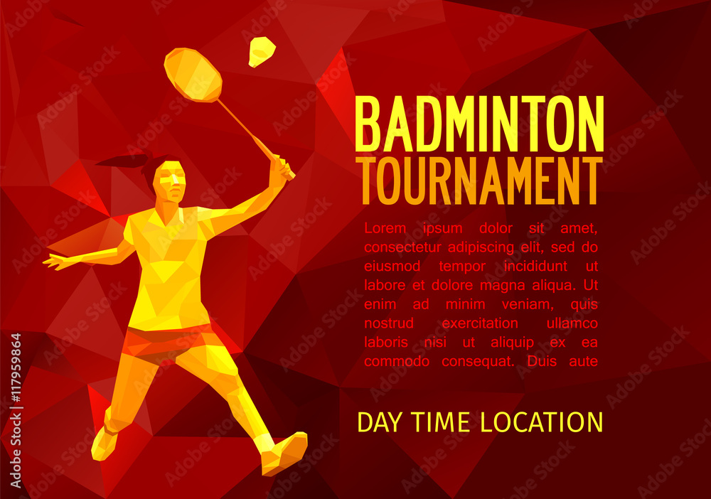 Unusual colorful triangle shape. Geometric polygonal professional ...