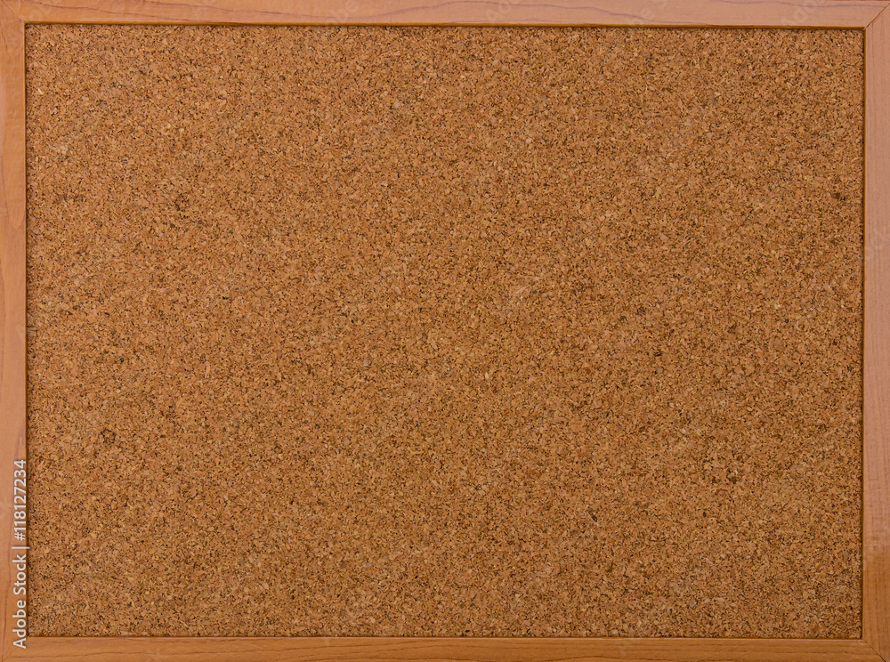 Framed Cork Board Background