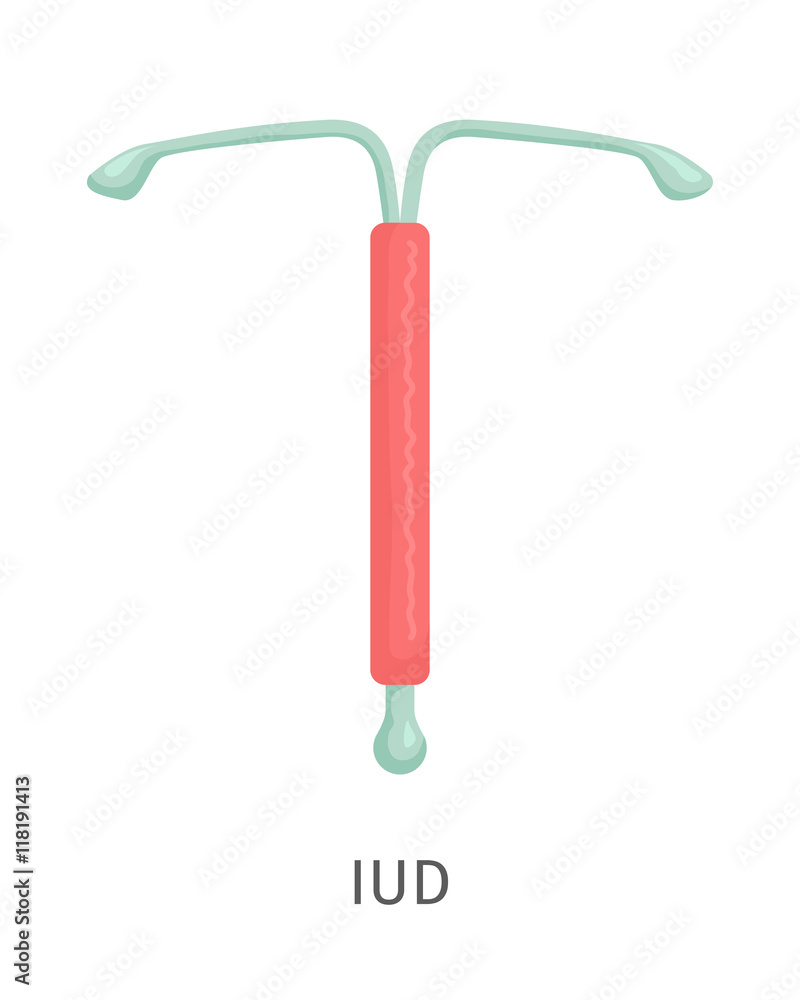 Contraceptives method - IUD. Medical intrauterine device. Contraception ...