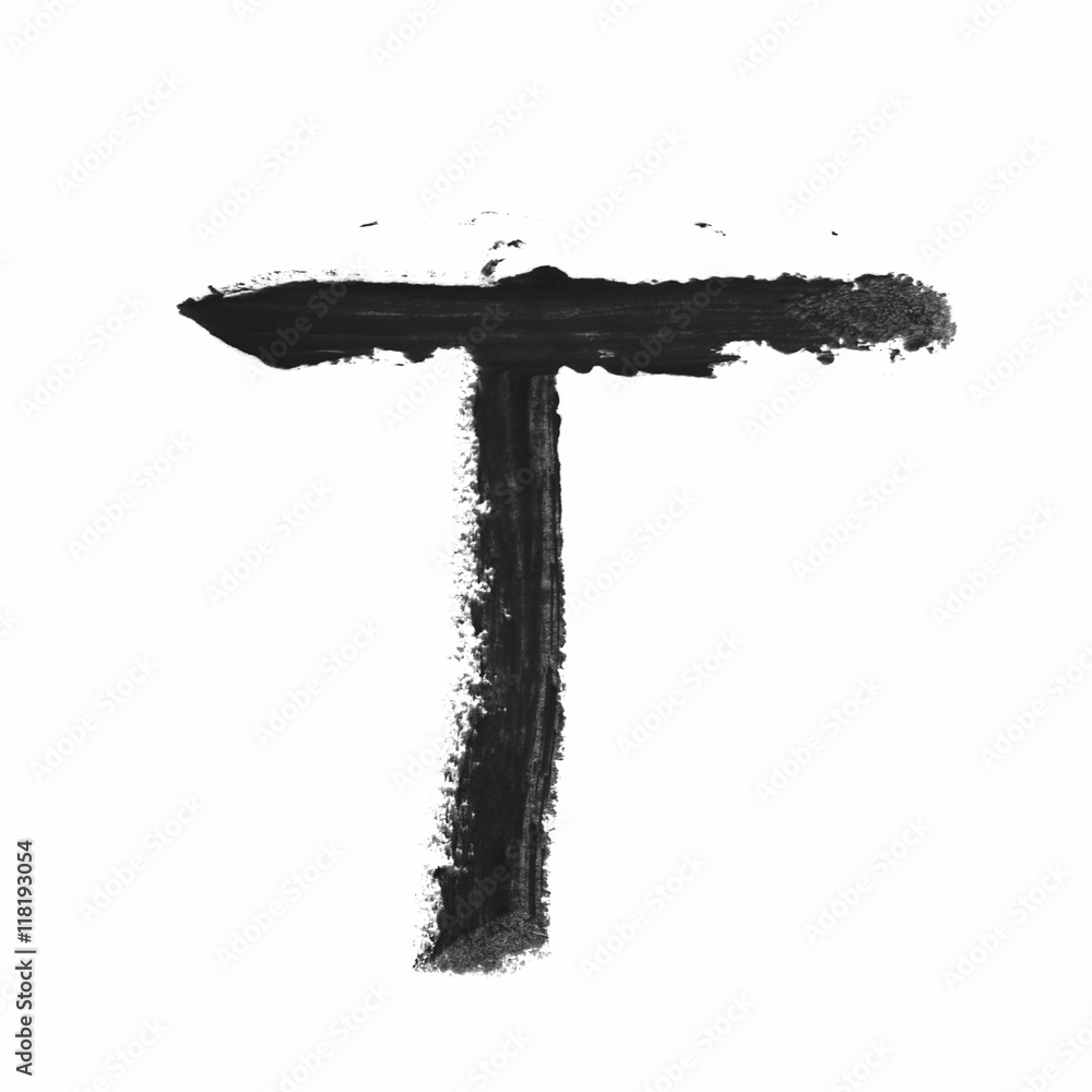 Single abc letter symbol isolated Stock Illustration | Adobe Stock