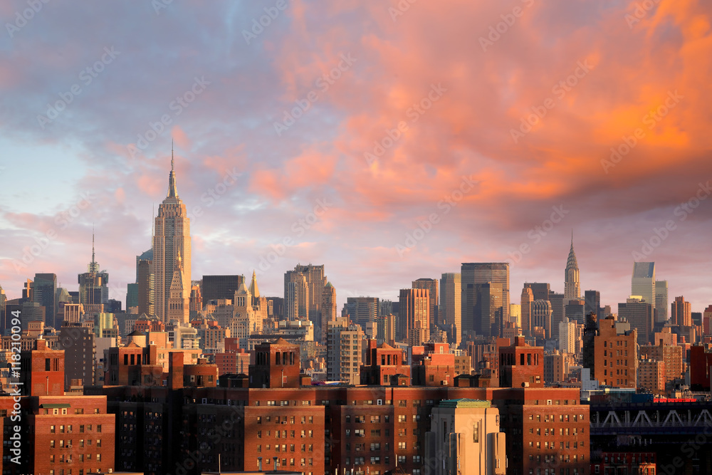 Manhattan skyline New York City, United State Stock Photo | Adobe Stock