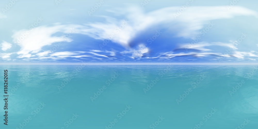 Environment map. HDRI map. Equirectangular projection. Spherical ...