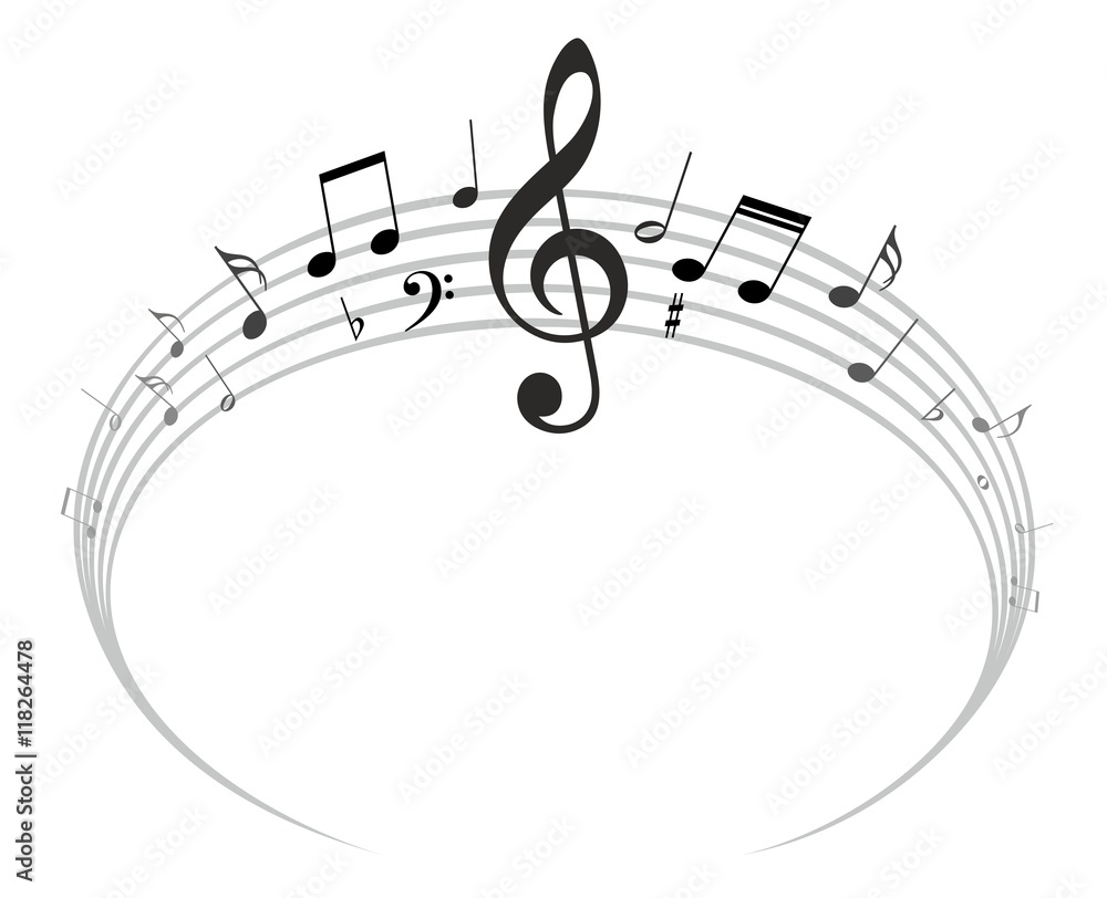 Frame with notes. Stock Vector | Adobe Stock