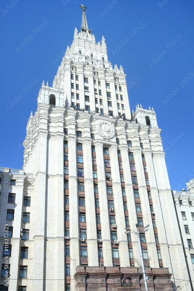 Administrative and residential building near the Red Gate is made in ...