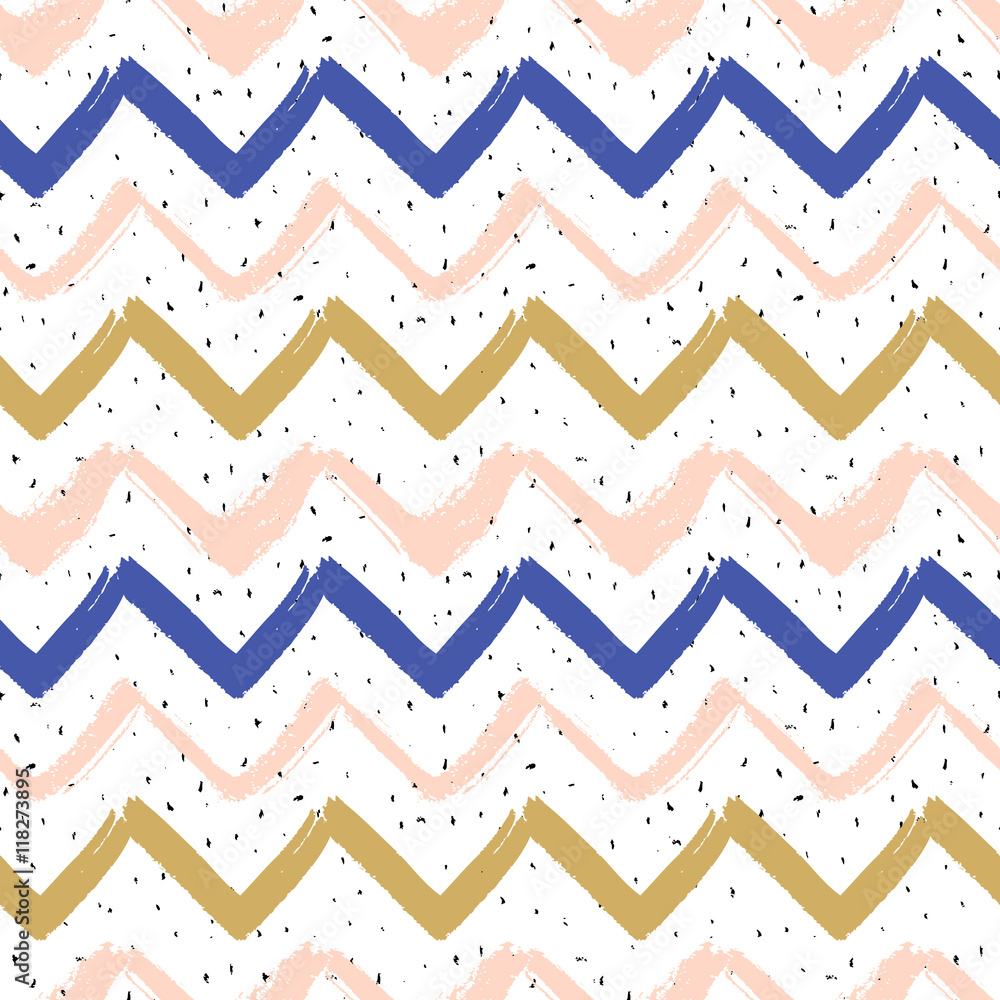 Vetor de Chevron colorful pattern for wrapping, wallpaper, fabric do ...