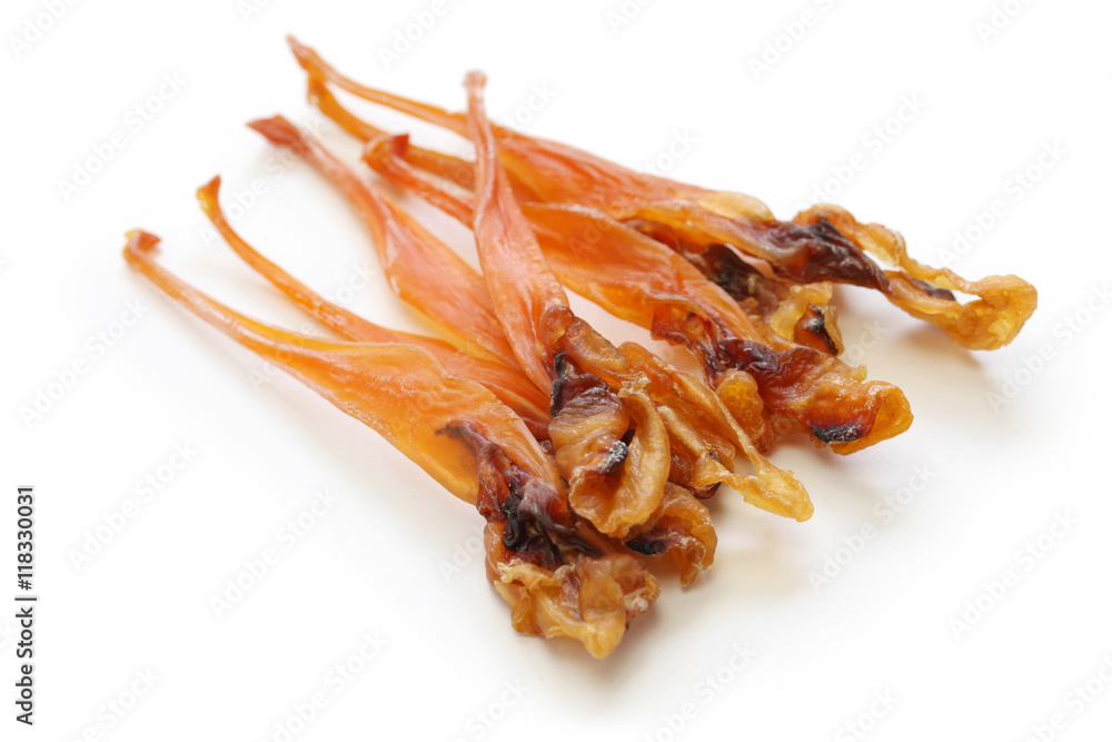 himegai, japanese food delicacy, dried marine product of trough shell ...