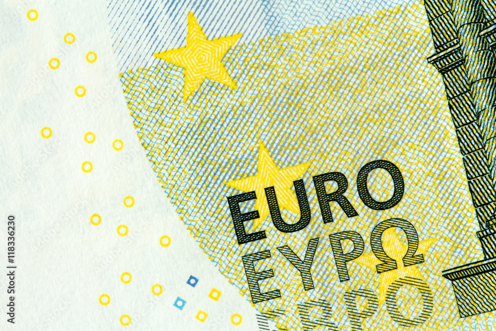 New banknote of five euros. Stock Photo | Adobe Stock