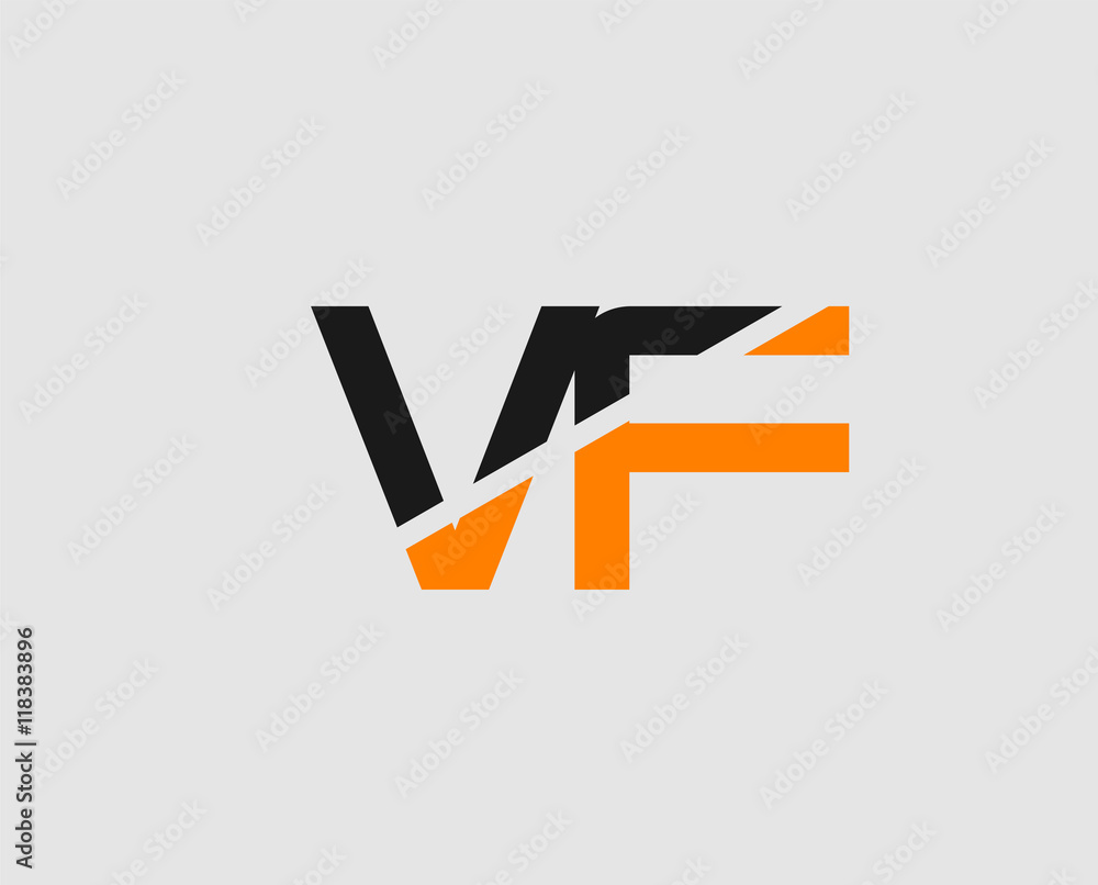 VF logo Stock Vector | Adobe Stock