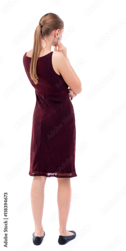 Woman Facing Backwards