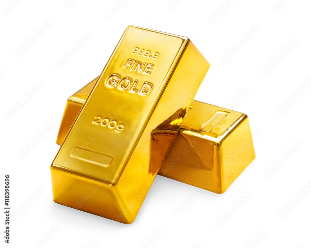 Gold ingots Stock Photo | Adobe Stock