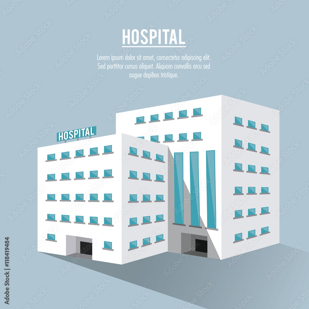 Hospital Background Vector