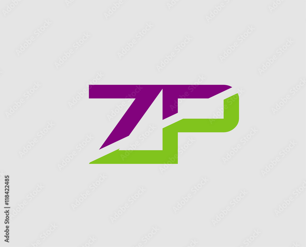 Alphabet Z and P letter logo. Vector illustration Stock Vector | Adobe ...