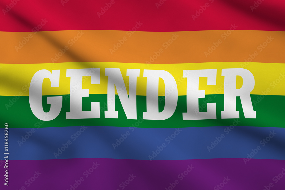Rainbow Flag Gender Stock Illustration | Adobe Stock