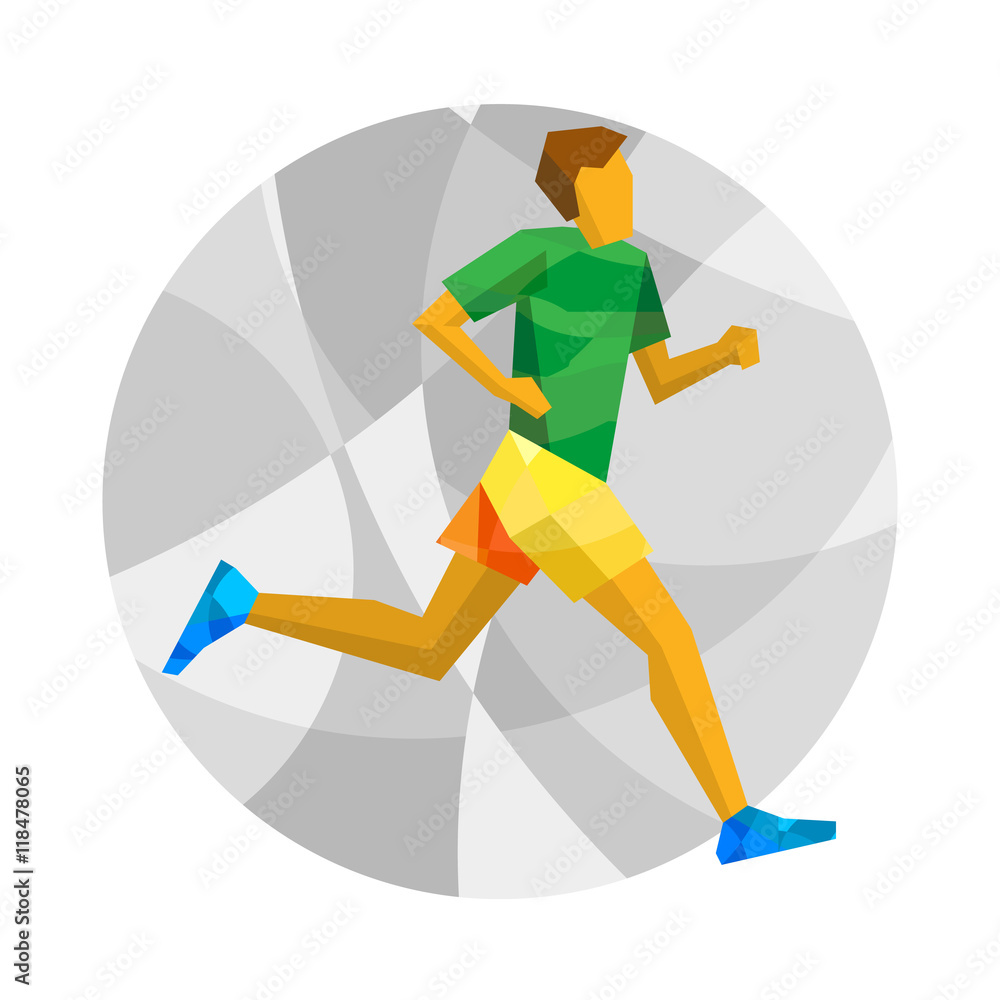 Marathon Runner Icon