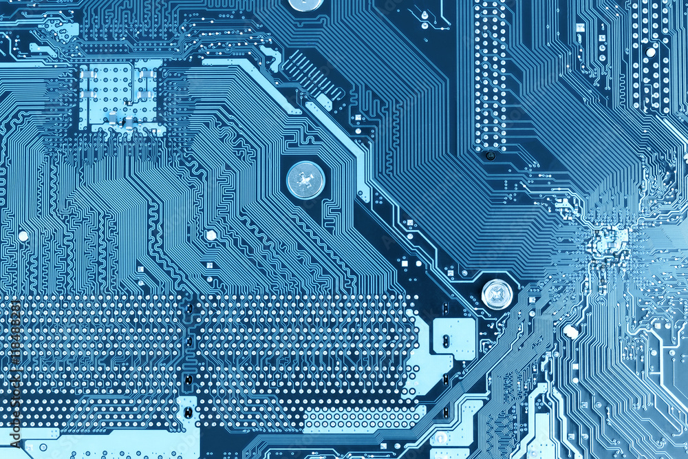 circuit board background computer motherboard Stock Photo | Adobe Stock