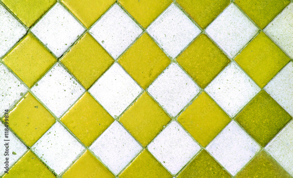 Old Pattern Square Tile Texture/Floor Stock Photo | Adobe Stock