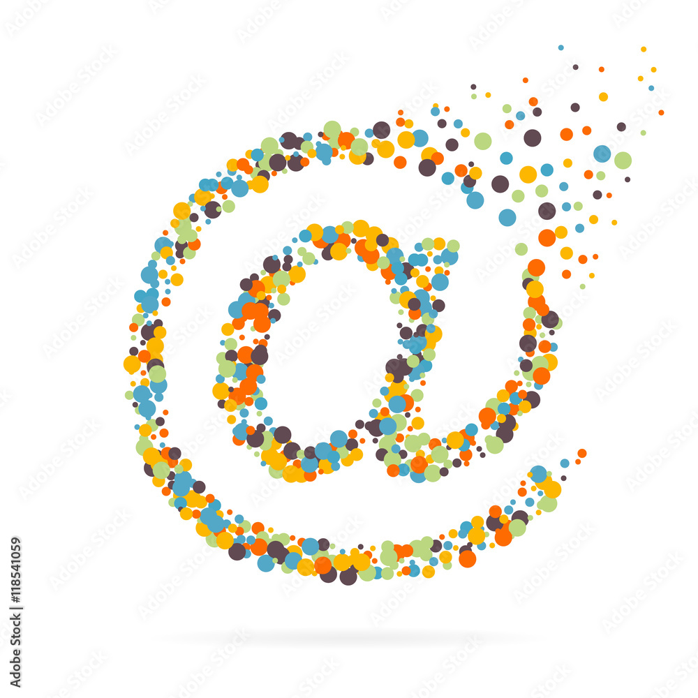 Creative dot icon Stock Vector | Adobe Stock
