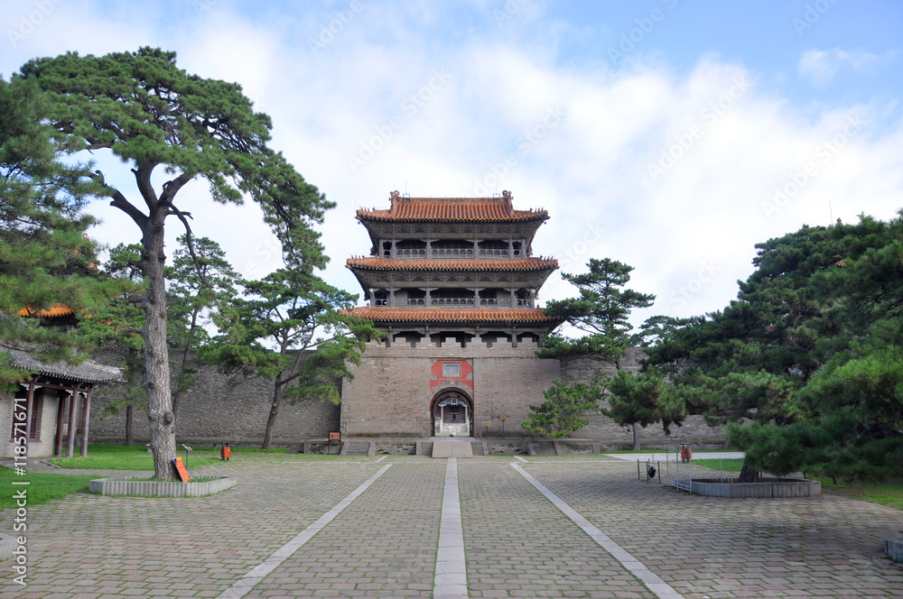 Long'en Gate of Fuling Tomb of Qing Dynasty, Shenyang, China. Fuling ...