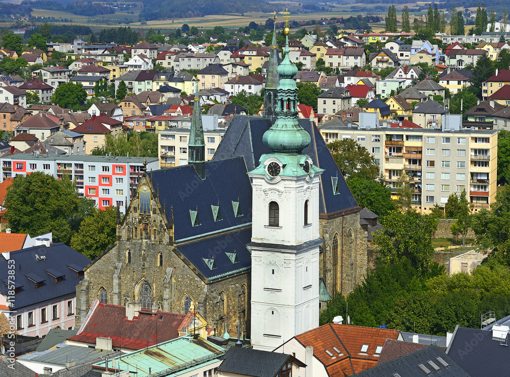 Gothic Church of the Virgin Mary Visitation founded in the late 13th ...