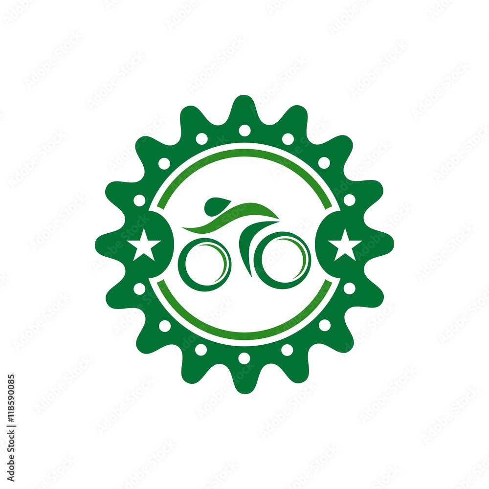 bike shop logo icon Vector Stock Vector | Adobe Stock