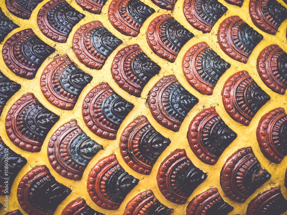 Ancient naga scale for pattern and background textured. Stock Photo ...