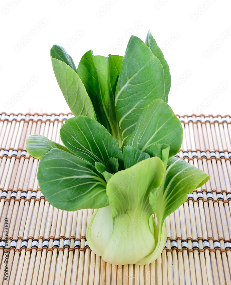 bokchoy isolated on white Stock Photo | Adobe Stock