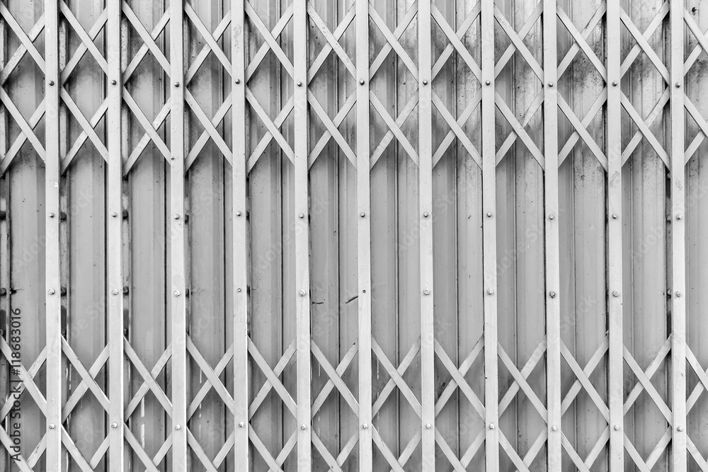 Old steel door texture pattern or steel door background with rusty ...