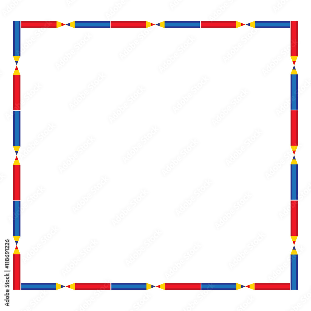 Back to school banner concept. Idea for welcome poster with element of ...