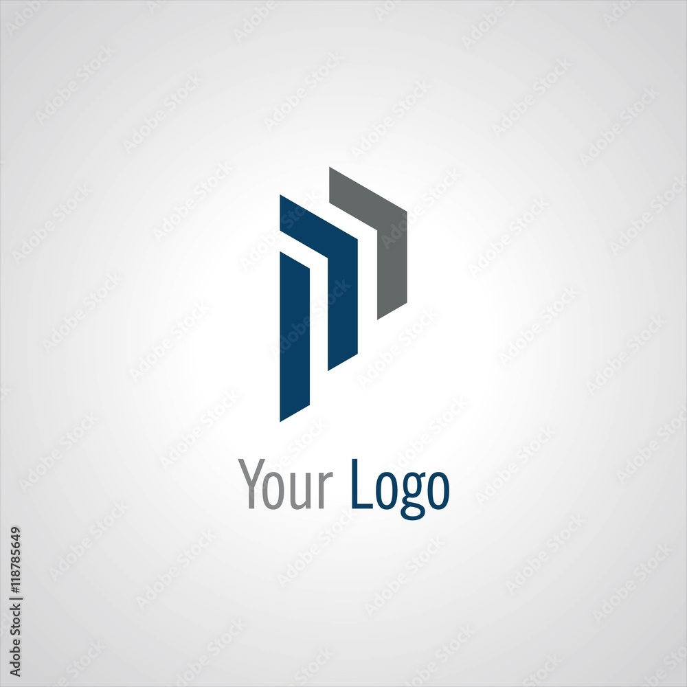 letter M construction building logo Stock Vector | Adobe Stock