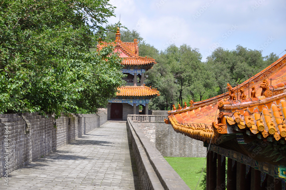 Turrent (Watch Tower) of Fuling Tomb of Qing Dynasty, Shenyang, China ...