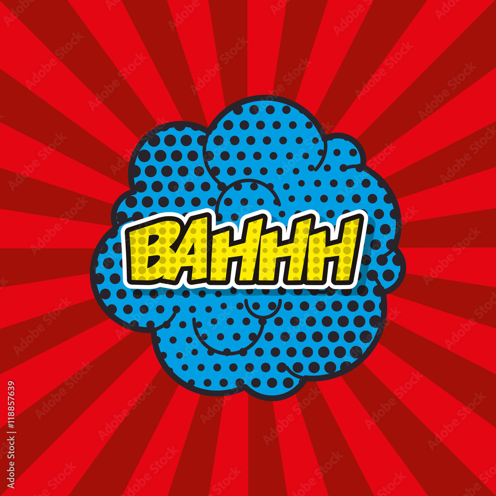 splash comic isolated icon vector illustration design Stock Vector ...