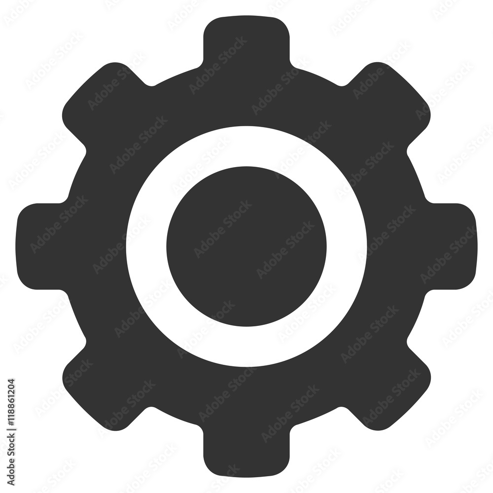 Gear Icon Flat