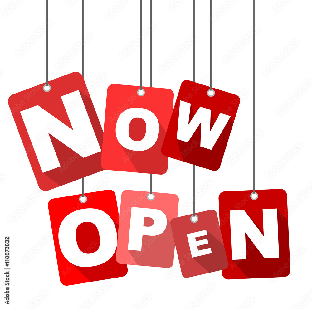 now open, red vector now open, flat vector now open, background now ...