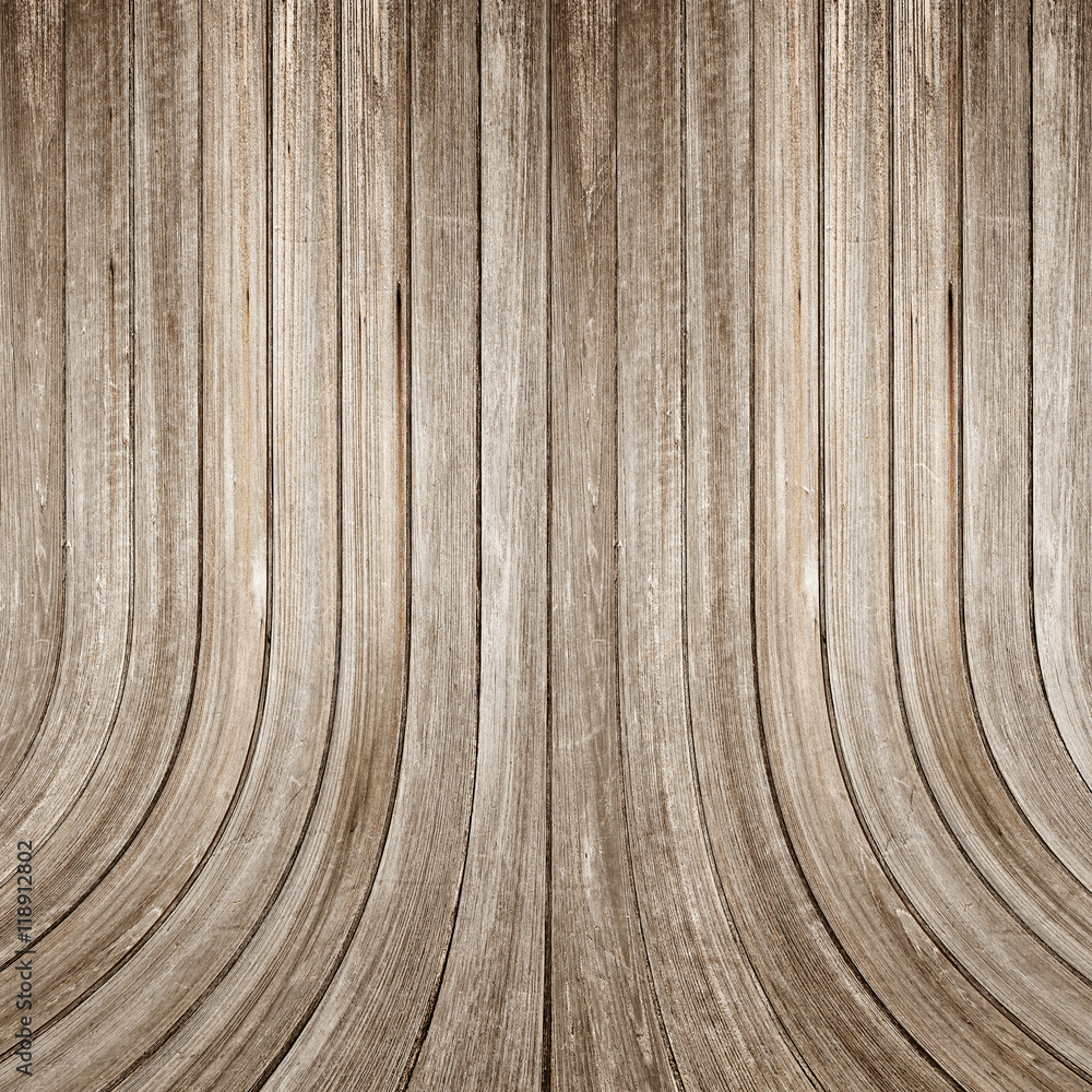 Wooden wall bend background or texture Stock Photo | Adobe Stock