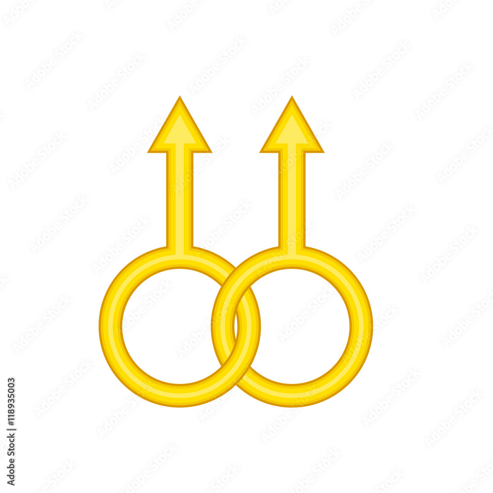 Two Male Symbol