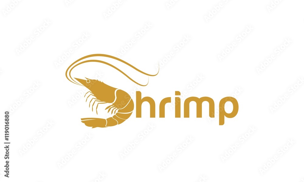 shrimp letter "S" Stock Vector | Adobe Stock