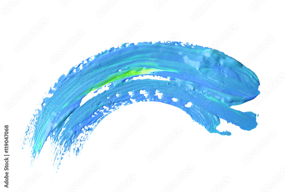 paint smear isolated on white background Stock Photo | Adobe Stock