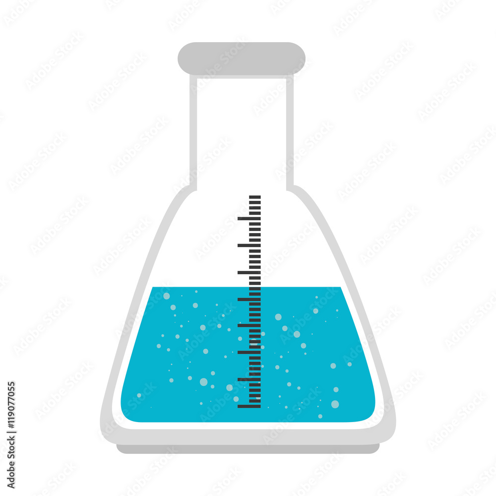 conical flask liquid chemical chemistry bottle laboratory scientific ...