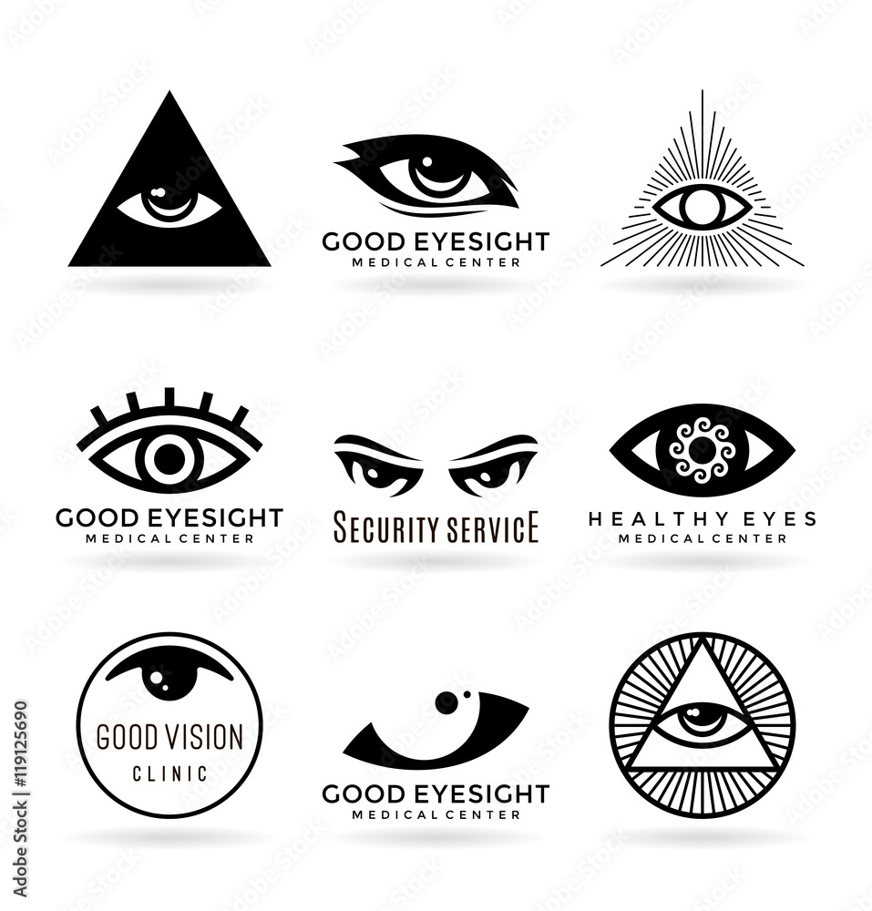 Two Eye Icons, Logos, Symbols , What’s the Difference Between Symbols ...