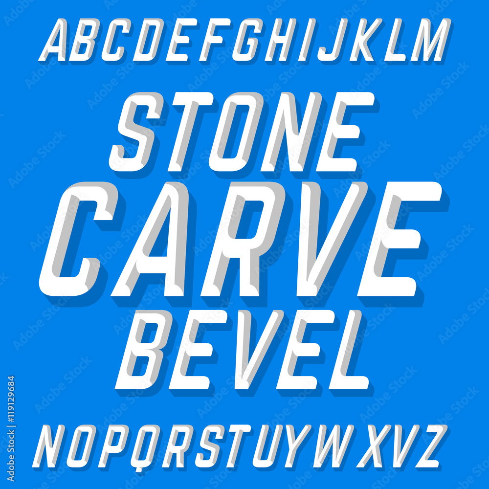 Retro type font, vintage typography. Vector illustration. Stock Vector ...