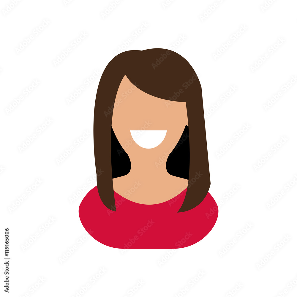 Contact Person Icon Female