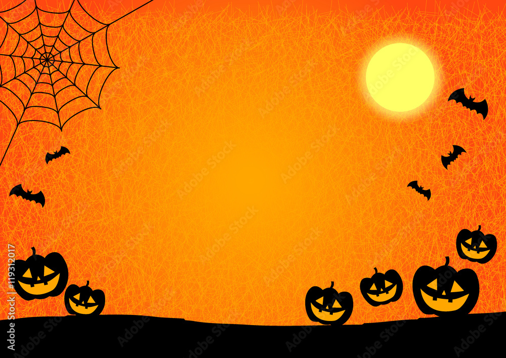 ハロウィン 背景 Stock イラスト Adobe Stock