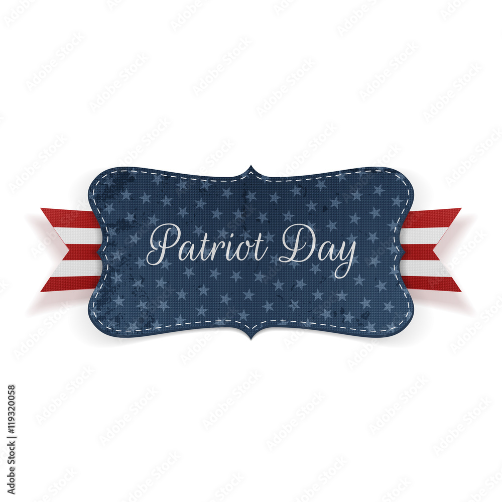 Patriot Day realistic Banner Template Stock Vector | Adobe Stock