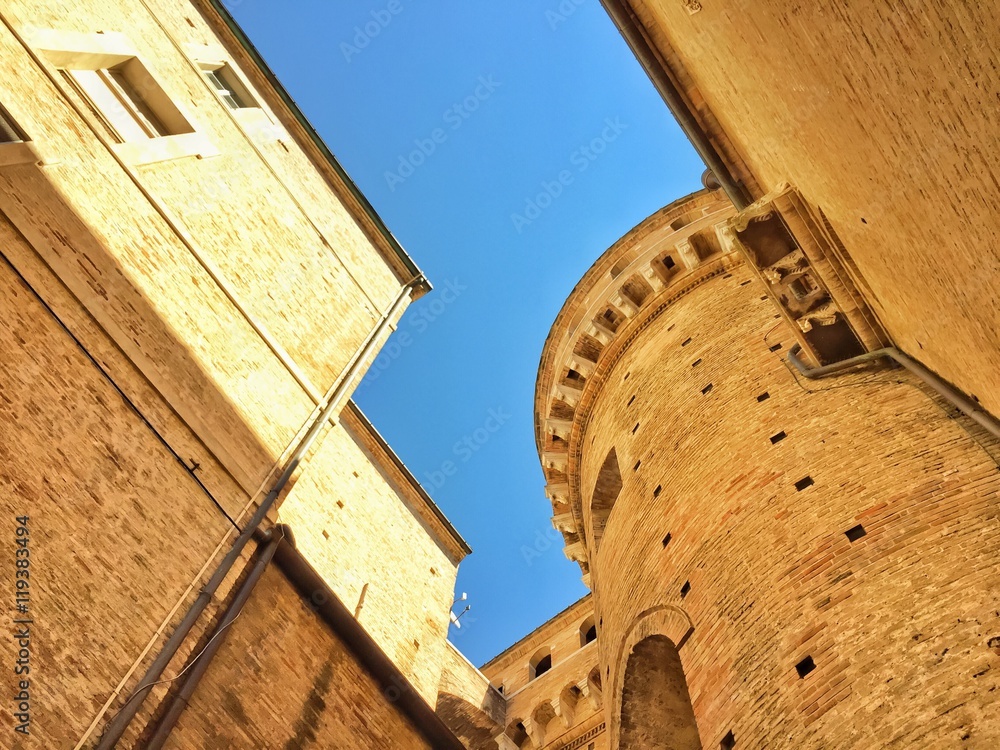 medieval tower in italy Stock Photo | Adobe Stock